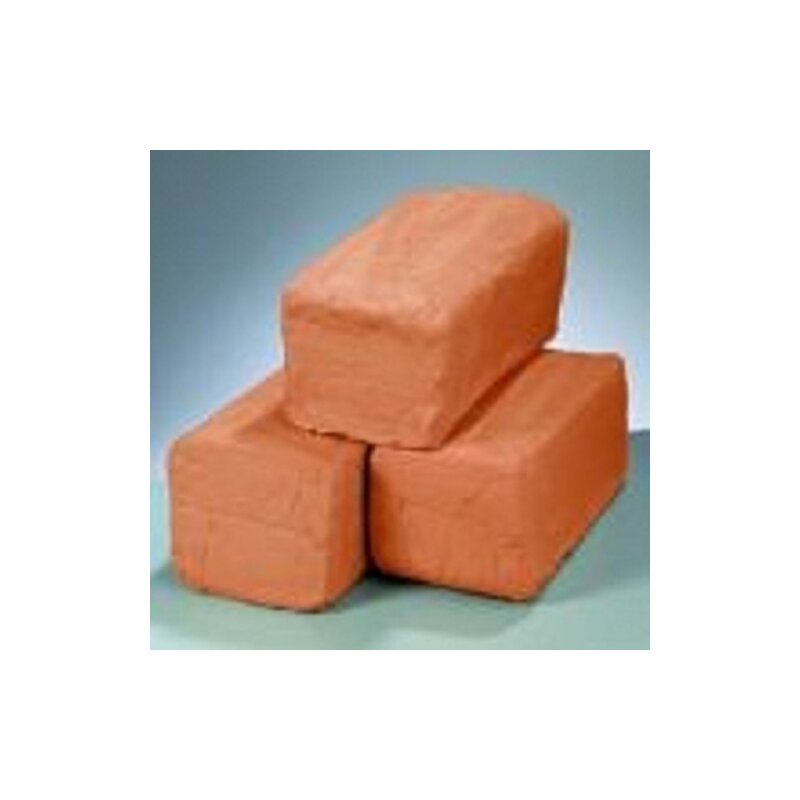 Schulton, rot, 25% schamottiert 1000 - 1150°C, 0 - 0,5 mm, 5 kg, 8,80