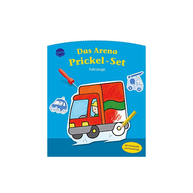 Das Arena Prickel-Set. Fahrzeuge, 8,09