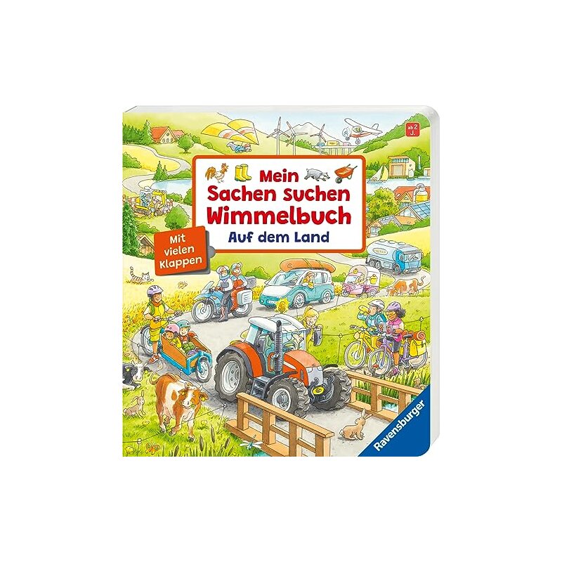 Mein Sachen suchen Wimmelbuch: Auf dem Land, 10,99